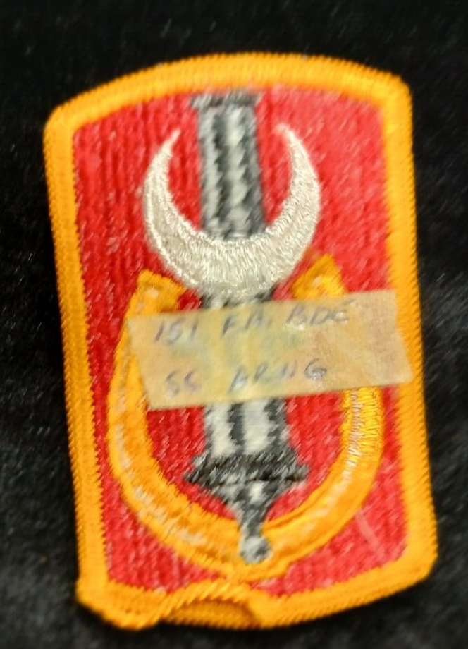 US Army 151st Field Artillery Brigade Patch Insignia Badge Full Color ...