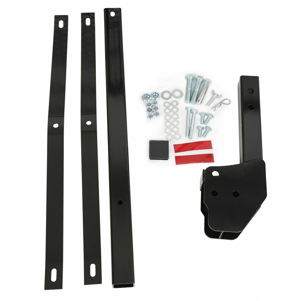 500lb Folding Trailer Hitch Mount Cargo Carrier Basket Rear Luggage ...