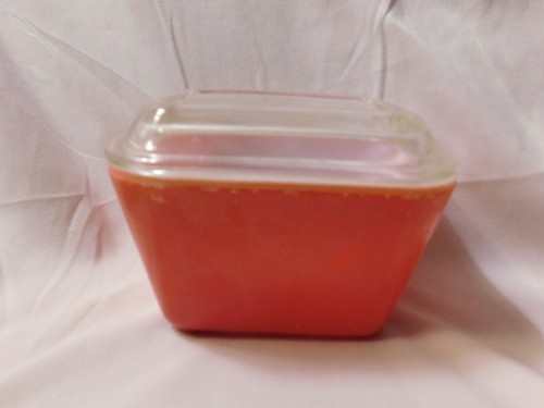 PYREX 501 B Orange Covered Refrigerator Dish Vintage | eBay