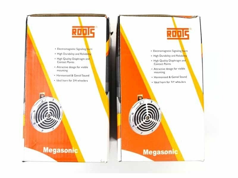 ROOTS MEGASONIC HIGH TONE 395 HZ 12V HORN + LOW TONE 315 | eBay Australia