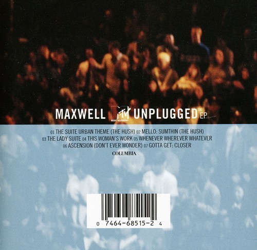 MTV Unplugged by Maxwell (R&B) (CD, Jul-1997, BMG (distributor)) for ...