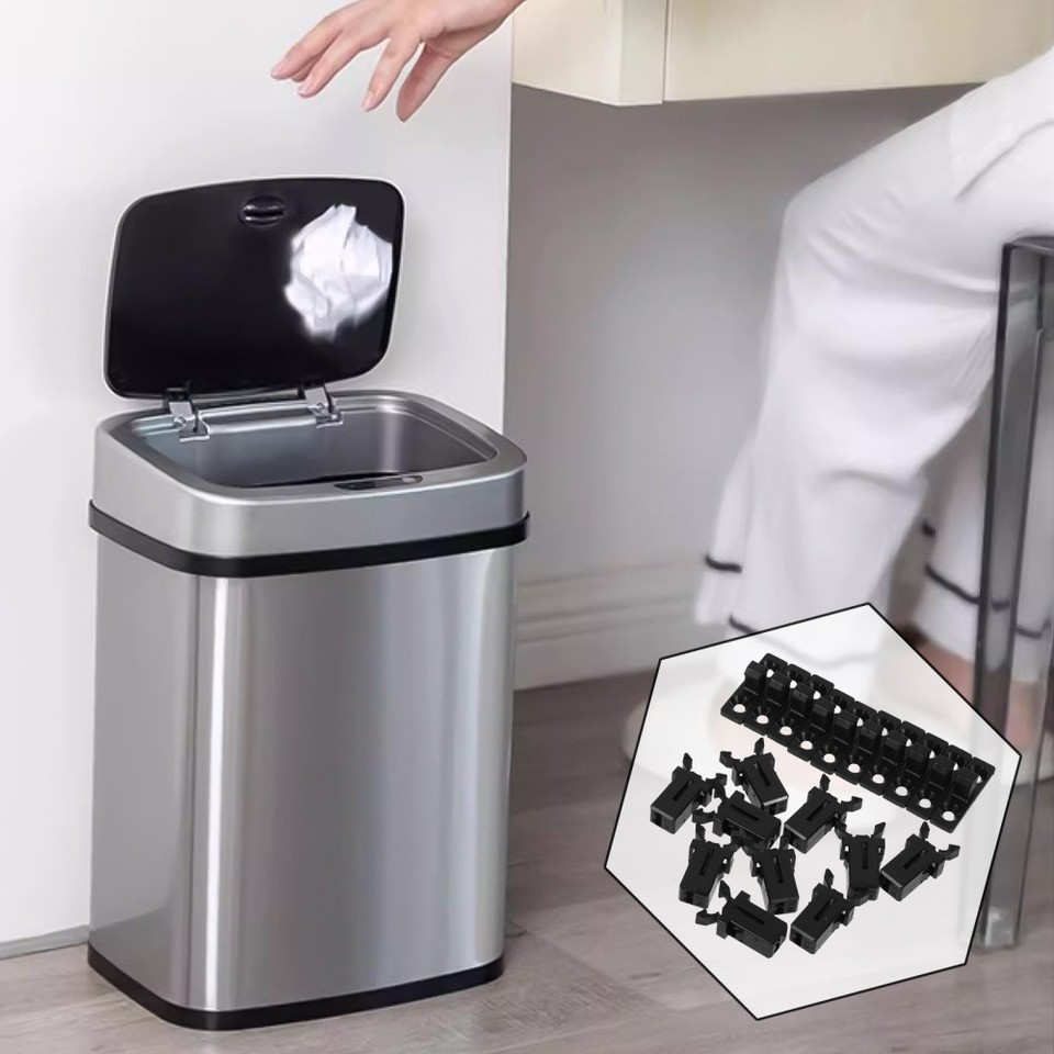 10 Sets Trash Can Lid Latch Baby Garbage Bin Lock Replacement Latches ...