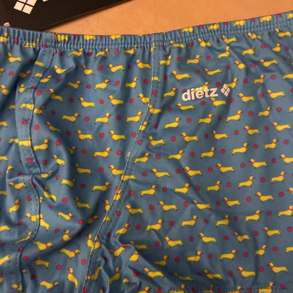 Dietz Boxer (Trunk) L Men's dogs pattern | eBay UK