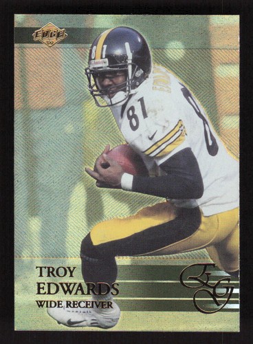 Troy Edwards 2000 Collector's Edge EG #123 Pittsburgh Steelers | eBay