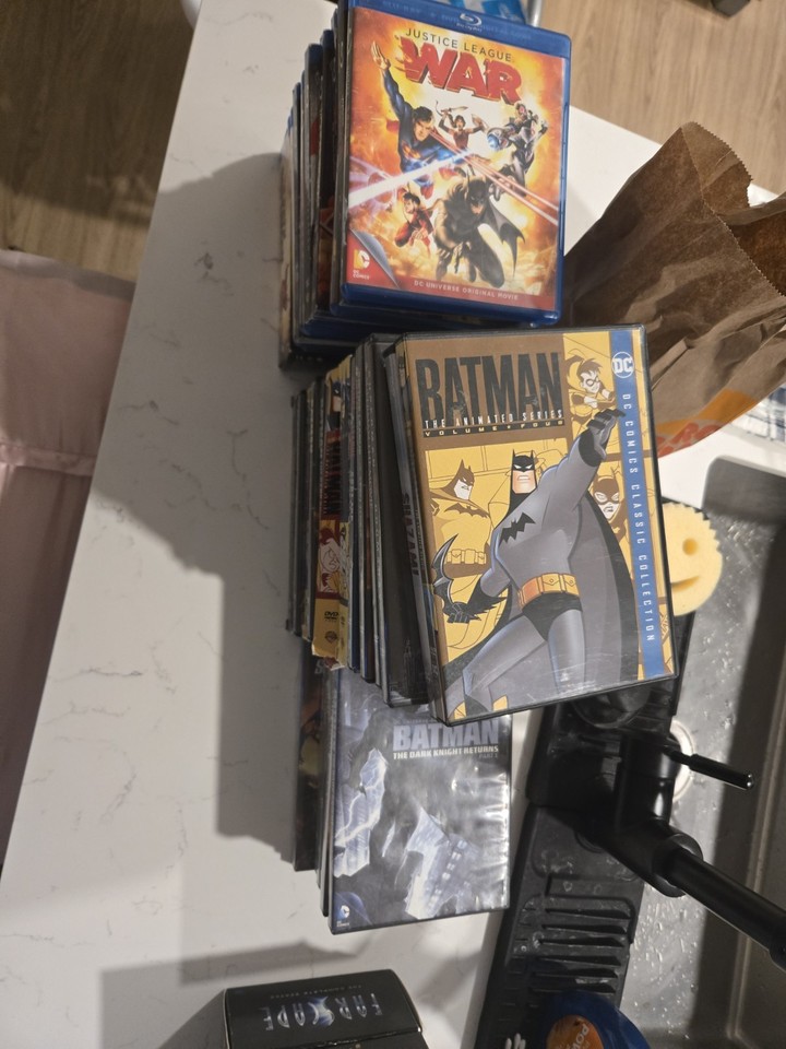 Marvel DC Movie/Blu-ray/Box Set Lot | eBay