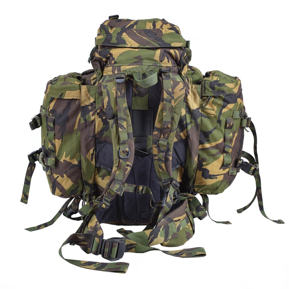 Genuine Dutch Military backpack DPM pattern rucksack combat 60L ...