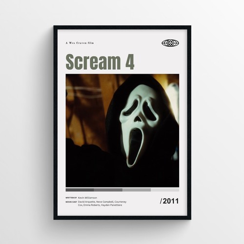 Scream 4 Movie Poster Print, Wall Art - Unframed | eBay