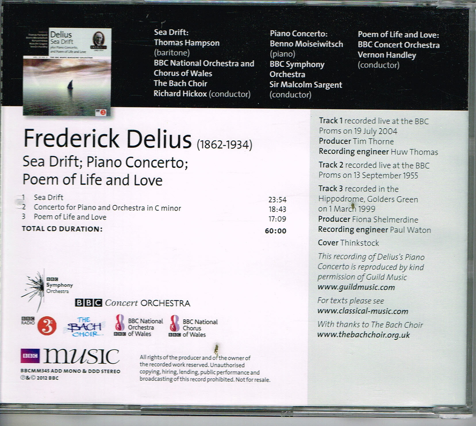 BBC Music Magazine CD Vol. 20 2011 - 2012 Issue | eBay UK