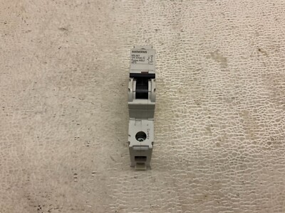 Siemens 5SJ41 -1A 1 Pole Circuit Breaker 1 Amp 240 VAC Char. C 5SJ41 ...