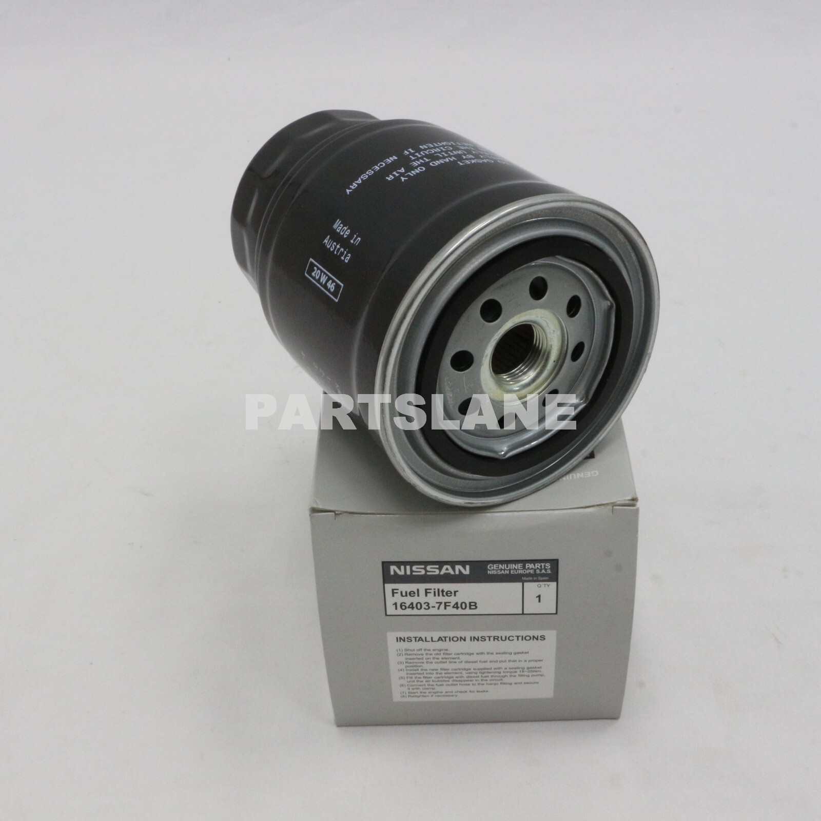 16403-7f40b Nissan Fuel Filter 164037F40B Genuine OEM Part for sale ...