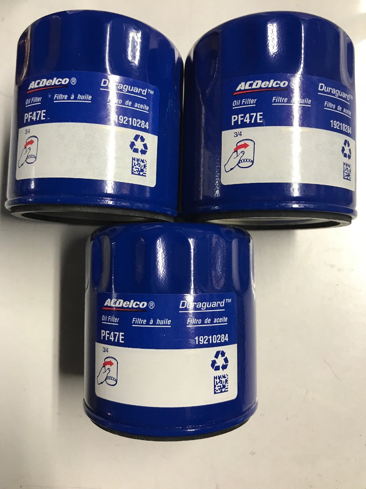 AC Delco PF47E Engine Oil Filter / GM Part Number 19210284 (3 Pack) | eBay