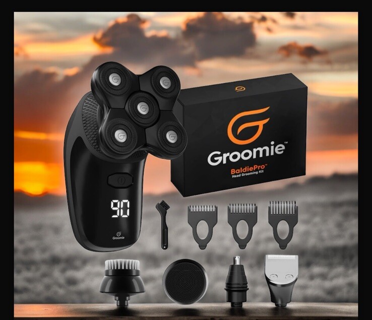 GROOMIE BaldiePro - Cordless Head Shavers for Bald Men 859850007819 | eBay