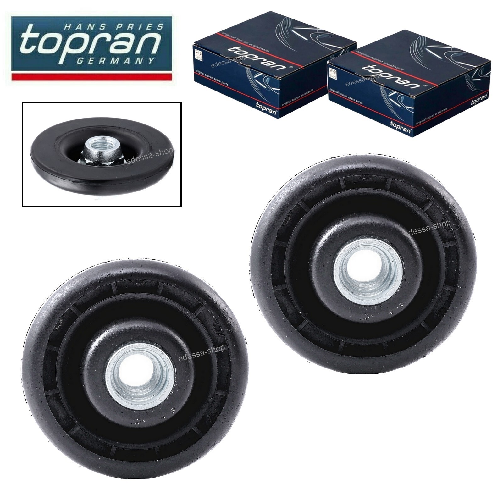 2x Federteller Vorne oben für RENAULT CLIO KANGOO/RAPID THALIA TWINGO ...