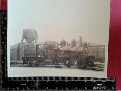 LIMA LOCOMOTIVE WORKS RAILROAD 2T SHAY LOCOMOTIVE #4 ORIG PHOTO LIMA ...
