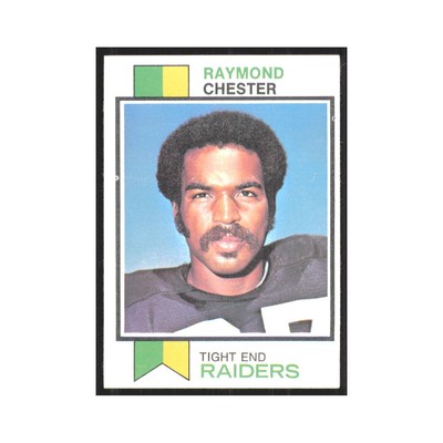 1973 Topps Raymond Chester Raiders #520 | eBay