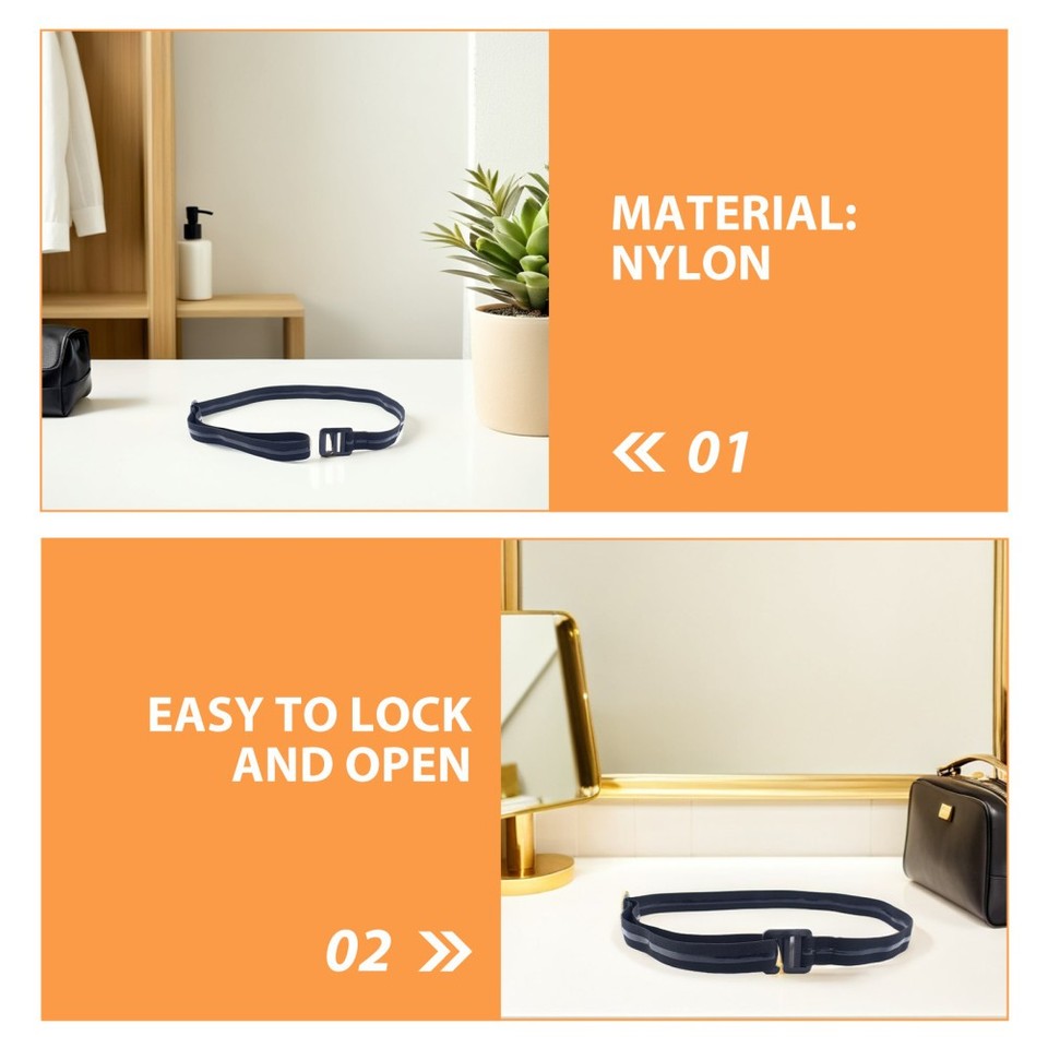 2pcs Shirt Stays Belt Keepers - Shirt Holder for Men Women Police ...