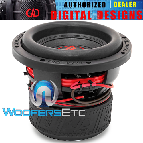 DD AUDIO 710F-D2 10" SUB WOOFER 4500W DUAL 2-OHM CAR SUBWOOFER BASS ...