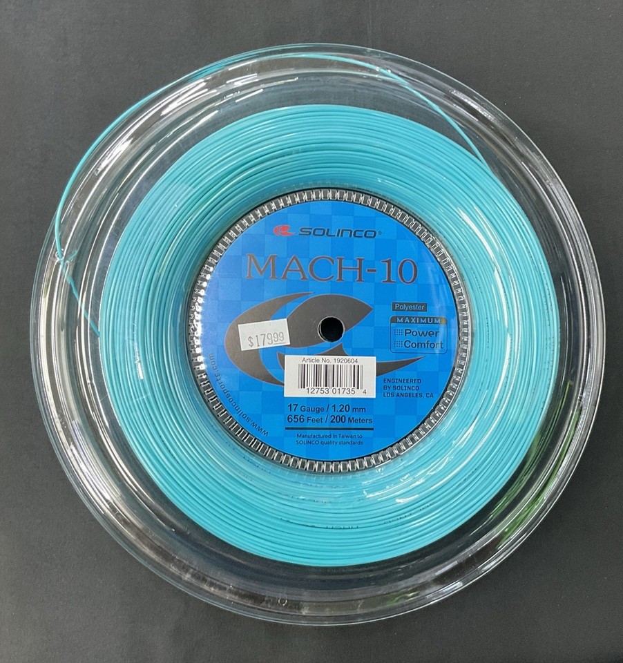 Solinco Mach-10 17 Gauge Tennis String Reel | eBay