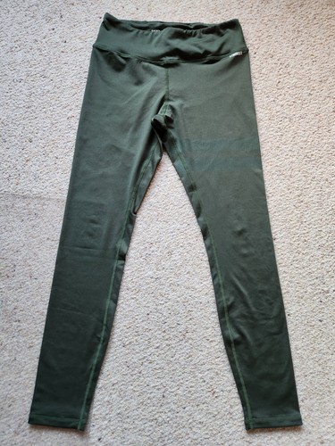 Stronger Army Green Bolivia Active Full Length Activewear Leggings Size ...