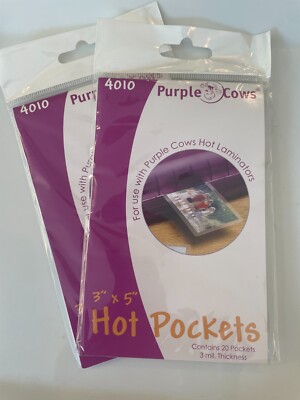 Laminating - Purple Cows