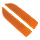 Pair Front Left & Right Side Bumper Cover Reflector Fit For 2007-2010 ...