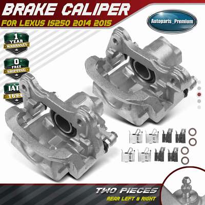 Disc Brake Caliper w/ Bracket for Lexus IS250 F Sport 2014 2015 Rear LH ...