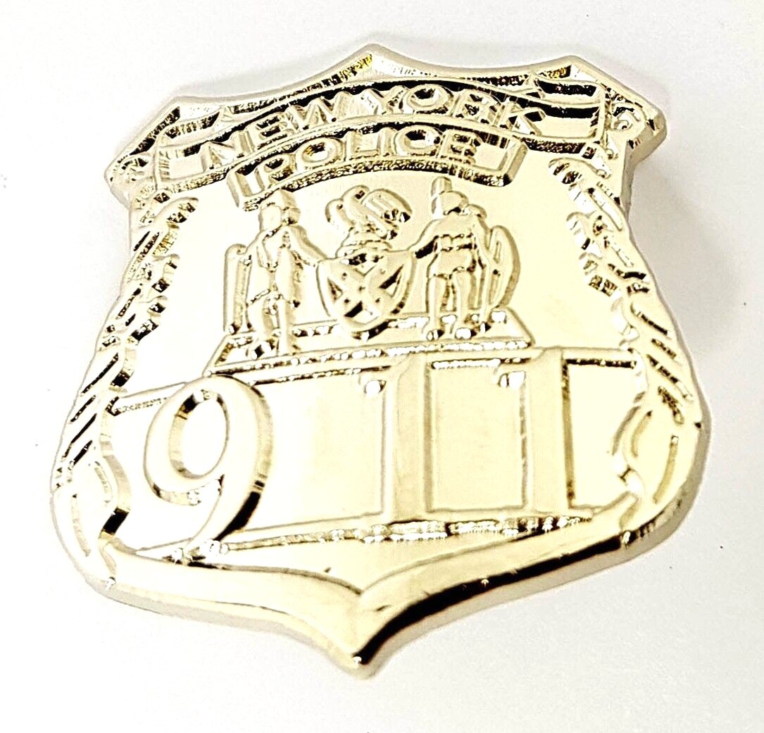 TaRa New York Police Department NYPD Detective Metal Enamel Pin Badge ...