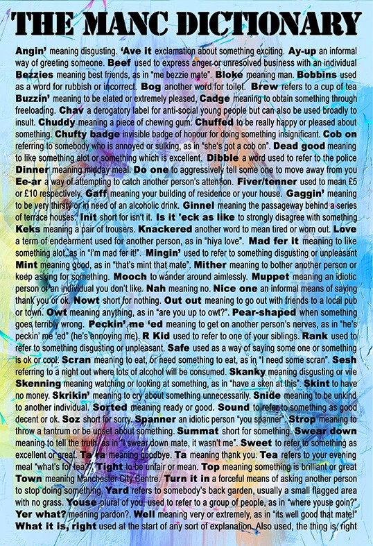 Slang Dictionary Sayings