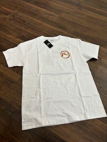 RUSTY brand men's short sleeve t-shirt, white, MEDIUM, New w/defect | eBay