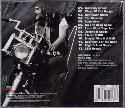 HENRY VESTINE I Used to be Mad But Now I'm Half Crazy CD NEW Canned ...