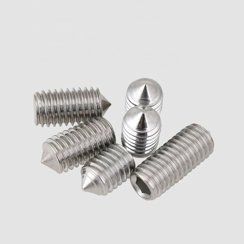 M4 M5 M6 M8 304 stainless steel tip set screws hexagon set screw ...