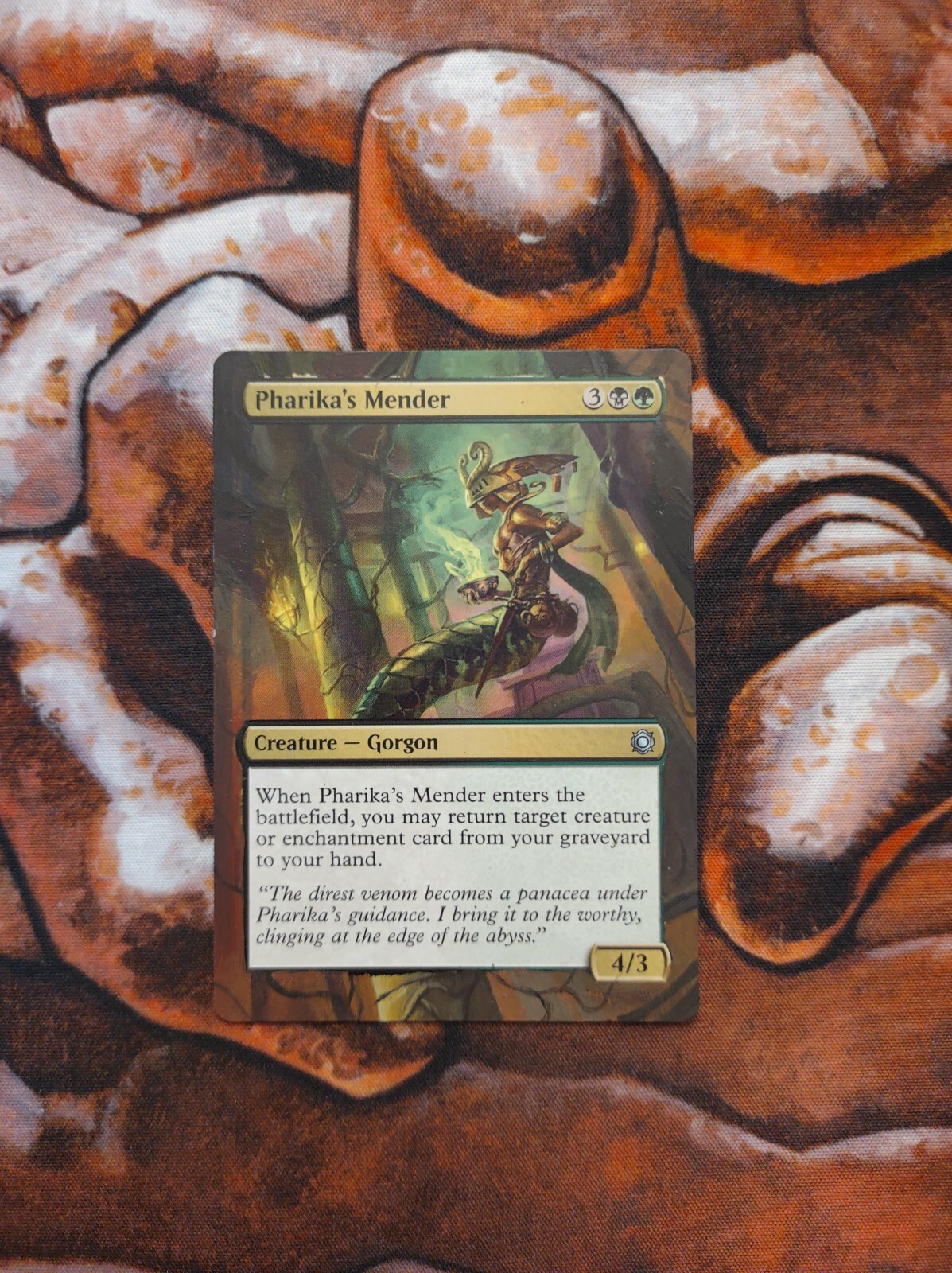 Magic the Gathering Pharika's Mender Hand PaintedCustom MTG Alter | eBay
