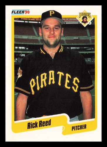 Rick Reed #477 1990 Fleer Pittsburgh Pirates Baseball | eBay