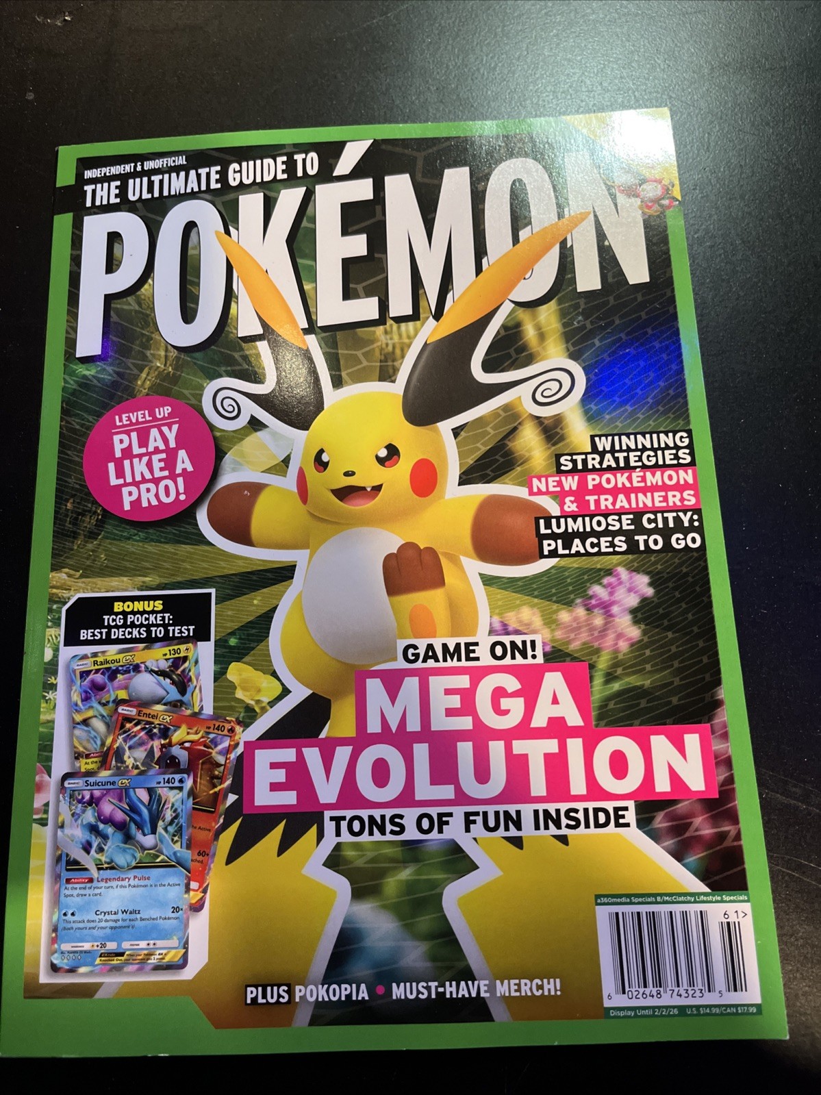 The Ultimate Guide To Pokémon Magazine 2025 Issue 61 Brand New w/ 2 ...