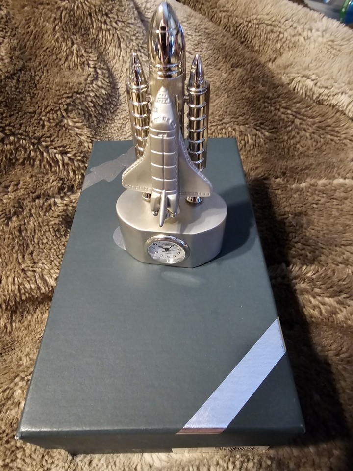 Sanis Space Shuttle Clock with Gift Box & Instructions. From USAF ...