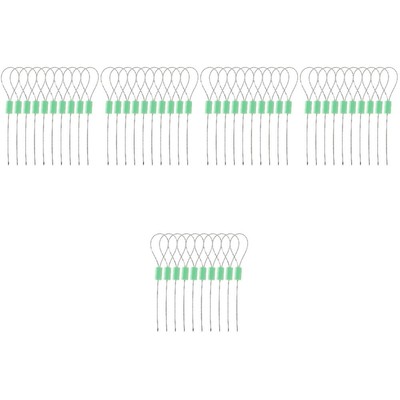 10pcs -locking Safety Tags Cable Seal Steel Seal Cable Tie | eBay