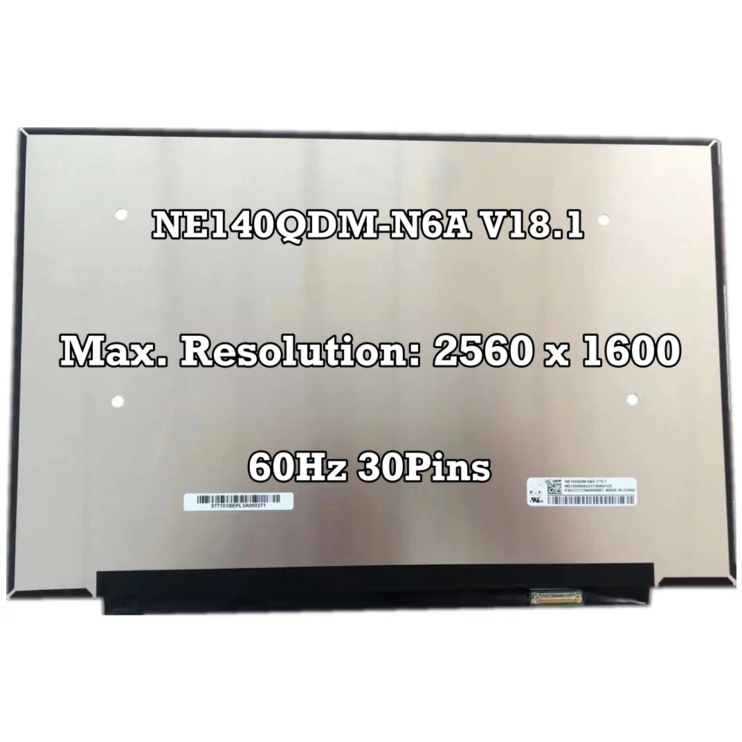 NE140QDM-N6A V18.1 for Xiaomi RedMibook Pro 14 Laptop LCD Screen ...