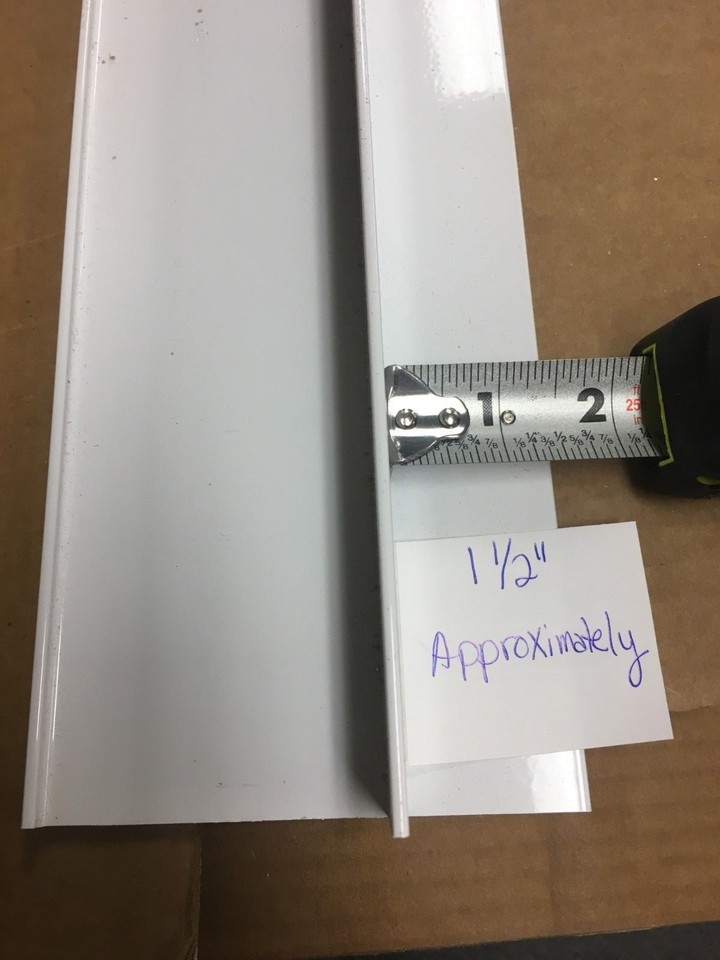 92" White Aluminum Off Set T Molding Slide Out Box Trim | RV-545 | 4 1/ ...