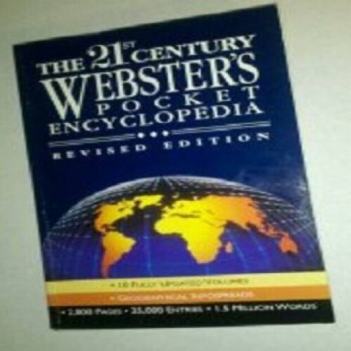 The 21st Century Webster's Pocket Encyclopedia - Paperback By Webster ...