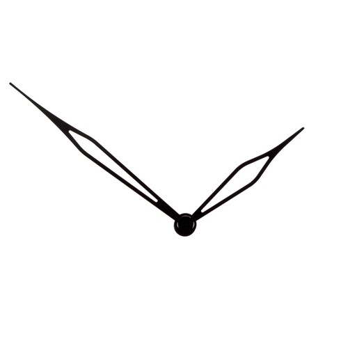 Clock hand set for quartz and radio controlled movements black special ...