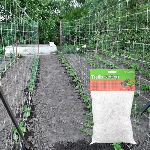 Heavy-Duty Garden Plant Trellis Netting Climbing Plants Outdoor Indoor ...