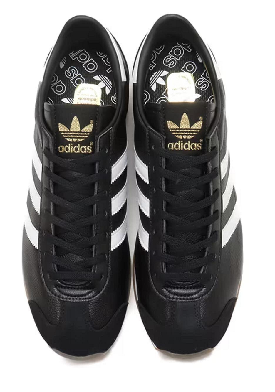 [IH0299] Adidas Originals Men's Country Japan Core Black White Blue ...