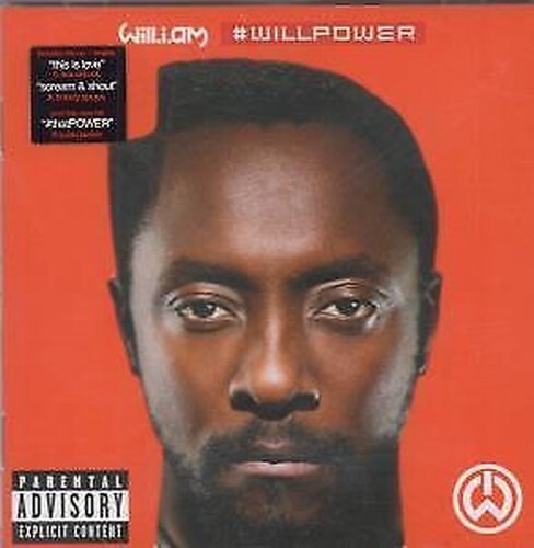 Will.i.am Willpower CD Europe Interscope 2013 info/hype sticker on ...