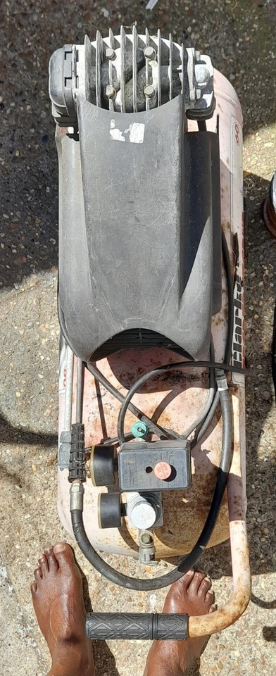 Used Red Clarke Ranger Air 60 Compressor | eBay UK