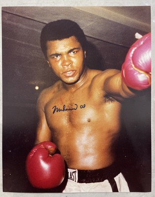 MUHAMMAD ALI Signed 8x10 Photo - Boxing Legend Autograph | eBay