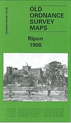 Ripon 1908: Yorkshire Sheet 119.06 by Alan Godfrey (Sheet map, 2001 ...