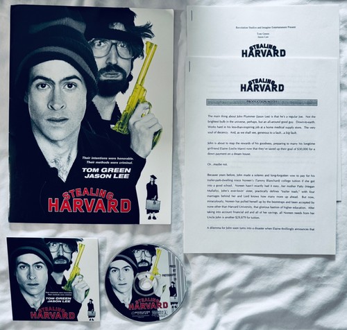 Origina Stealing Harvard Digital Press Kit Photography CD-ROM Tom Green ...