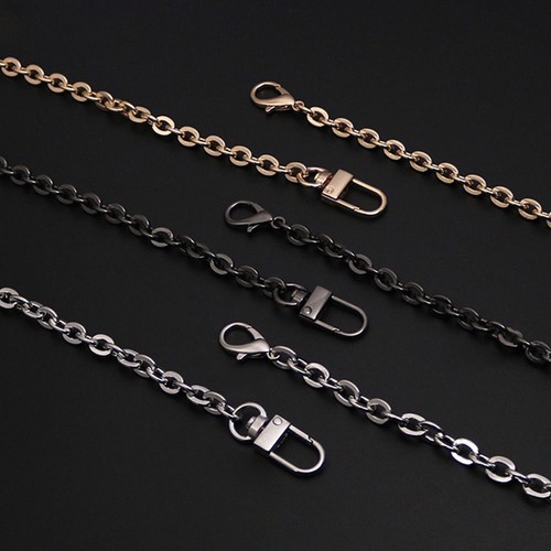 Metal Alloy Bag Chains Replacement Handbag Handle Chain Shoulder Bag ...