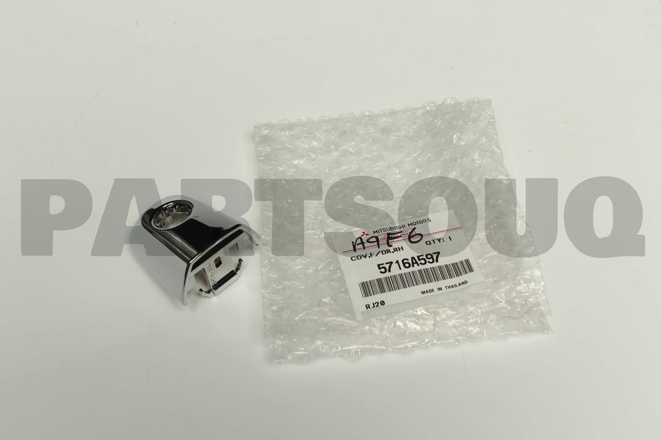 5716A597 Genuine Mitsubishi COVER,F/DR OUTS HANDLE,RH | eBay