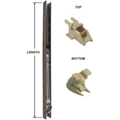 23 in. L x 9/16 in. W x 5/8 in. D Window Channel Balance 2230 with Top ...